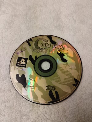 Contra Legacy Of War PS1 Playstation DISC ONLY | eBay