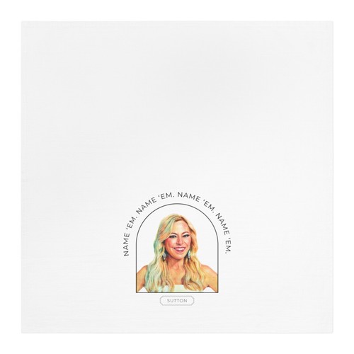 Bravo Name 'Em Sutton Towel Sutton RHOBH Real Housewives of Beverly ...