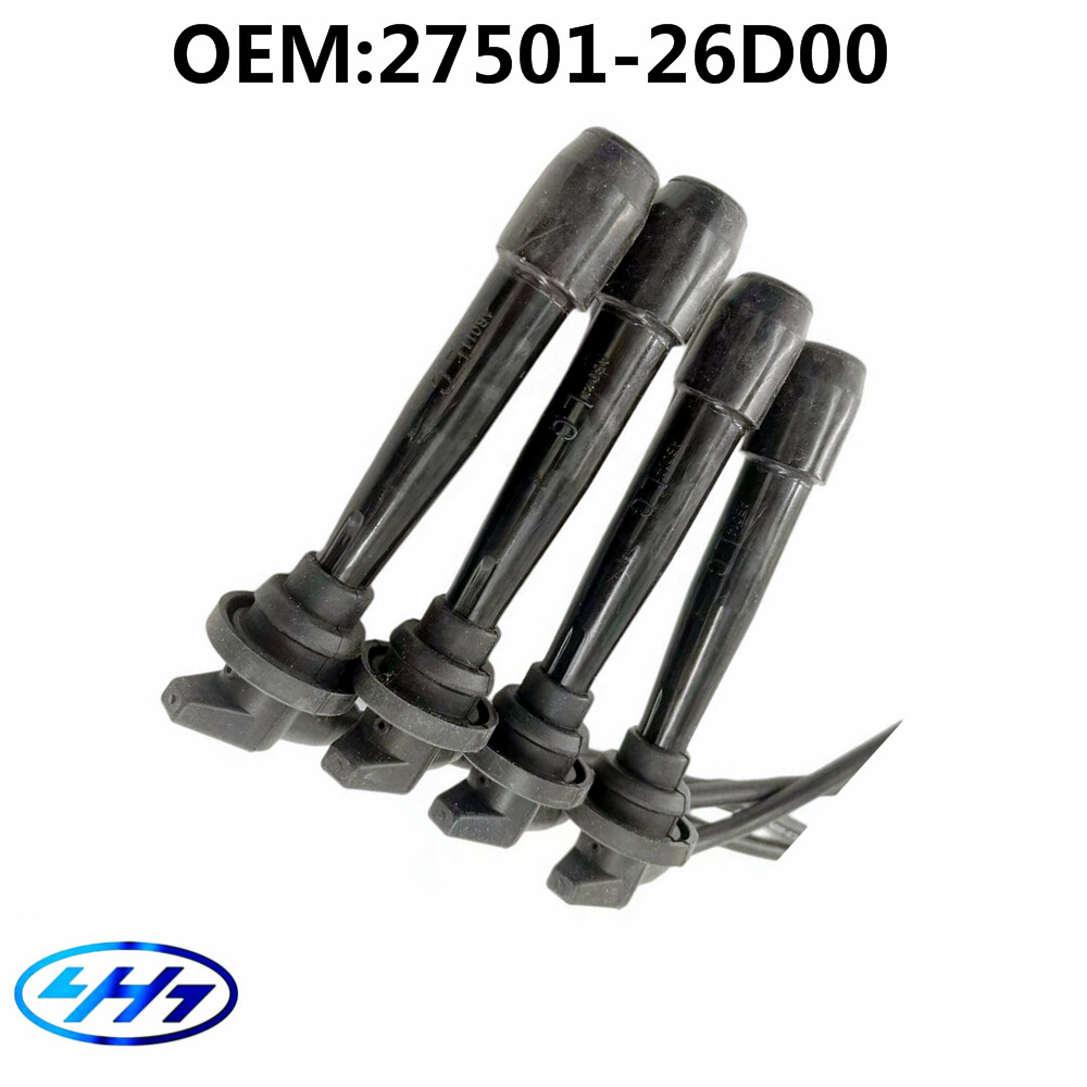 OEM 27501-26D00 NEW Genuine Spark Plug Cable Set For Hyundai Accent ...