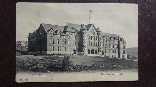 State Normal School, Oneonta, NY - undivided back | eBay