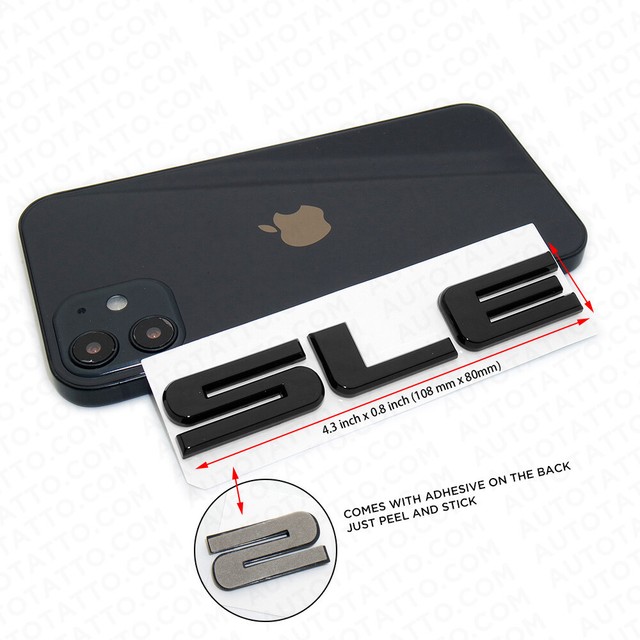 GM 15825691 Denali Door Nameplate Emblem Chrome Kit Pair OEM for sale ...