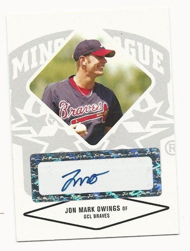 Tarjeta de autógrafo justificable de Jon Mark Owings 2004. # 59 | eBay