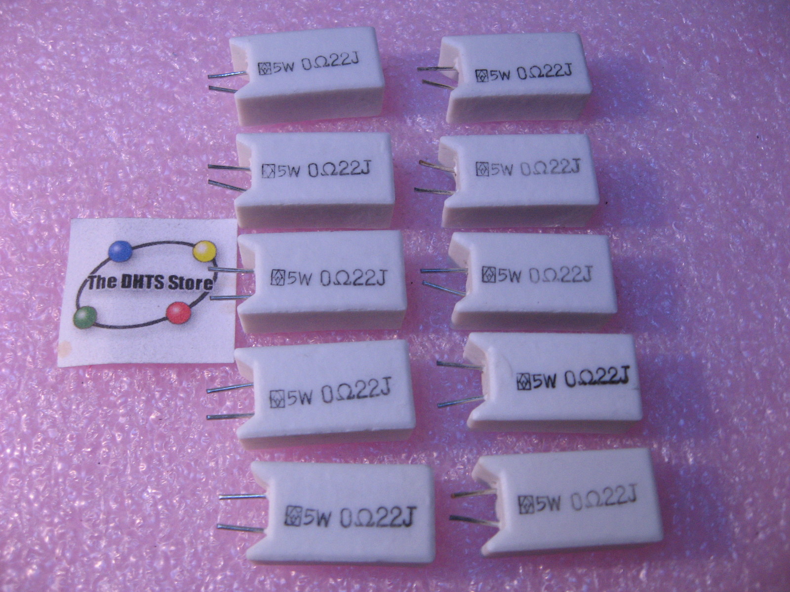 Resistor High Power Ceramic Cement .22 Ohm R22 5% 5W - NOS Qty 10 | eBay