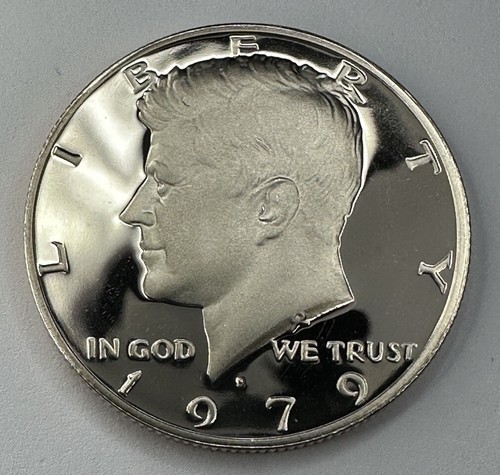 1979-S Kennedy Half Dollar PROOF 50cent Piece Coin from US Mint Proof ...