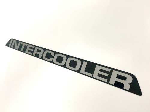 MK3 Mk2f Polo Coupe G40 "INTERCOOLER" Sticker Decal, Vw | eBay
