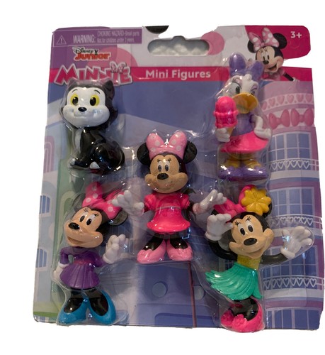 Disney Junior Minnie Mouse & Friends 5 Mini Figures Collectible New ...