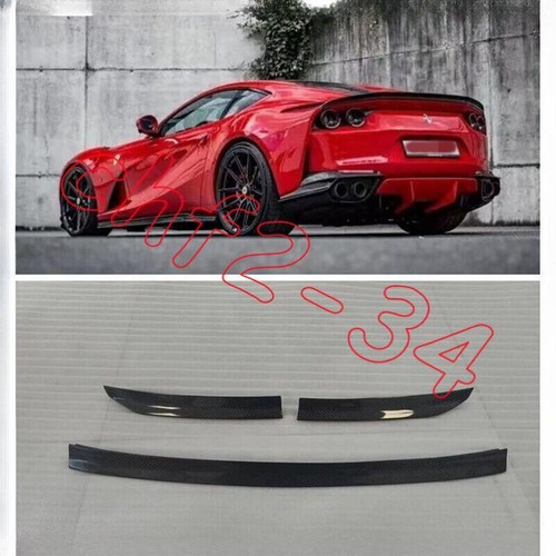Real Carbon Fiber Rear Trunk Spoiler Wing For Ferrari 812 GTS Superfast ...