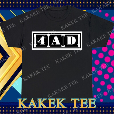 New 4AD Record Logo Active T-Shirt Logo T-Shirt Funny Size S to 5XL | eBay