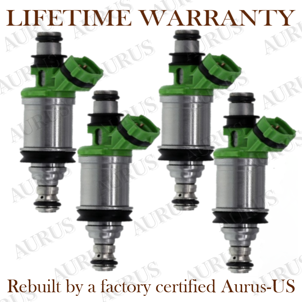 OEM Denso 4 FUEL INJECTORS FOR 94-00 Toyota Camry Celica Solara RAV4 2. ...