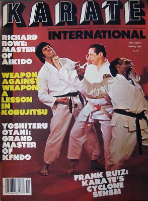 RARE 1981 KARATE INTERNATIONAL RICHARD BOWE FRANK RUIZ KUNG FU MARTIAL ...