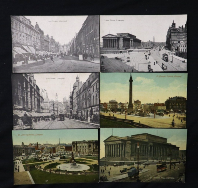 Lot: 10 Liverpool, England Postcards~Postally Unused~Valentine Series ...