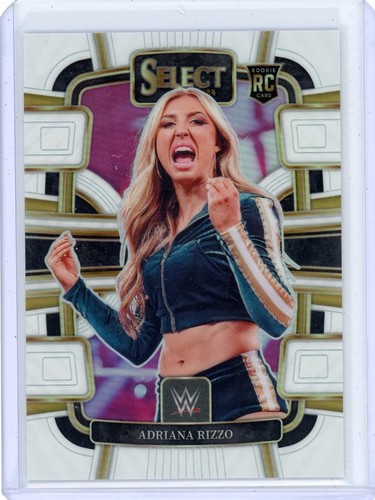 2024 Panini Select WWE Adriana Rizzo Concourse Level #9 Rookie RC White ...