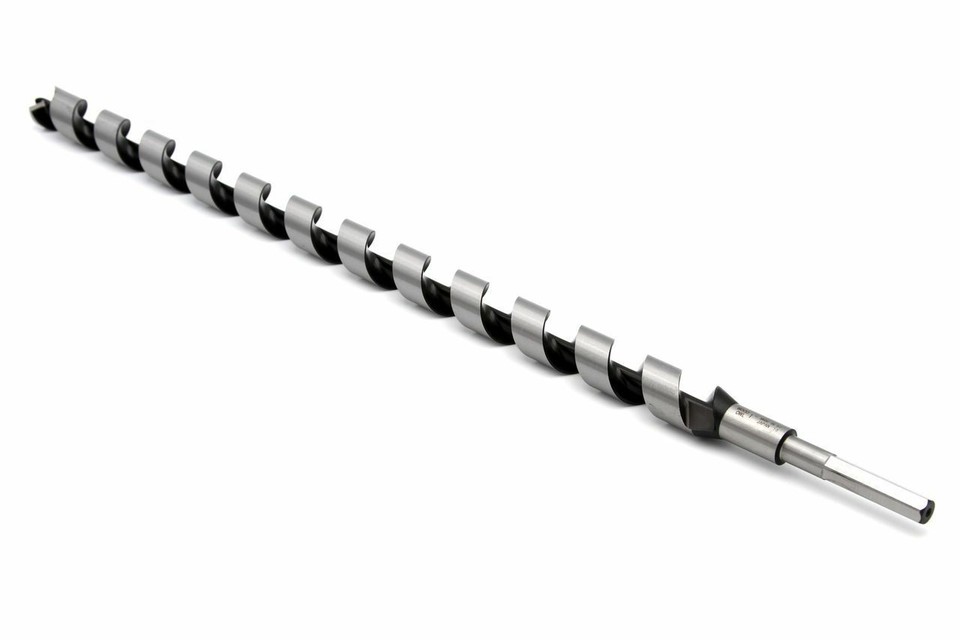 WoodOwl 3/4" x 24” Deep Cut Combination Utility Auger Bit Single Spur ...