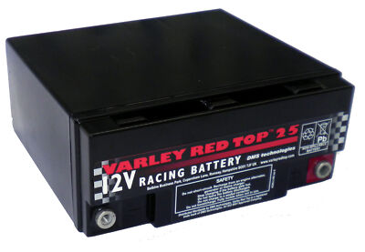 Varley Red Top 25 Racing Motorsport Rally Race Dry Cell Battery 12V ...