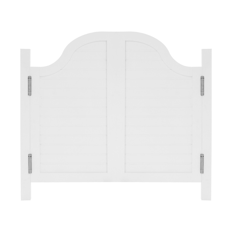 Swing Solid Wood Partition Door for Shop Entrance - Elegant & Space ...