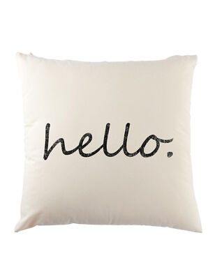 Hello. Cushion Pillow Fun Geek Nerd Computer Scientist Social ...