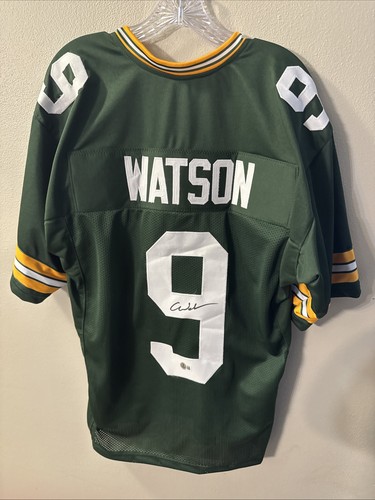 Christian Watson Green Bay Packers Custom Autographed Jersey BAS | eBay