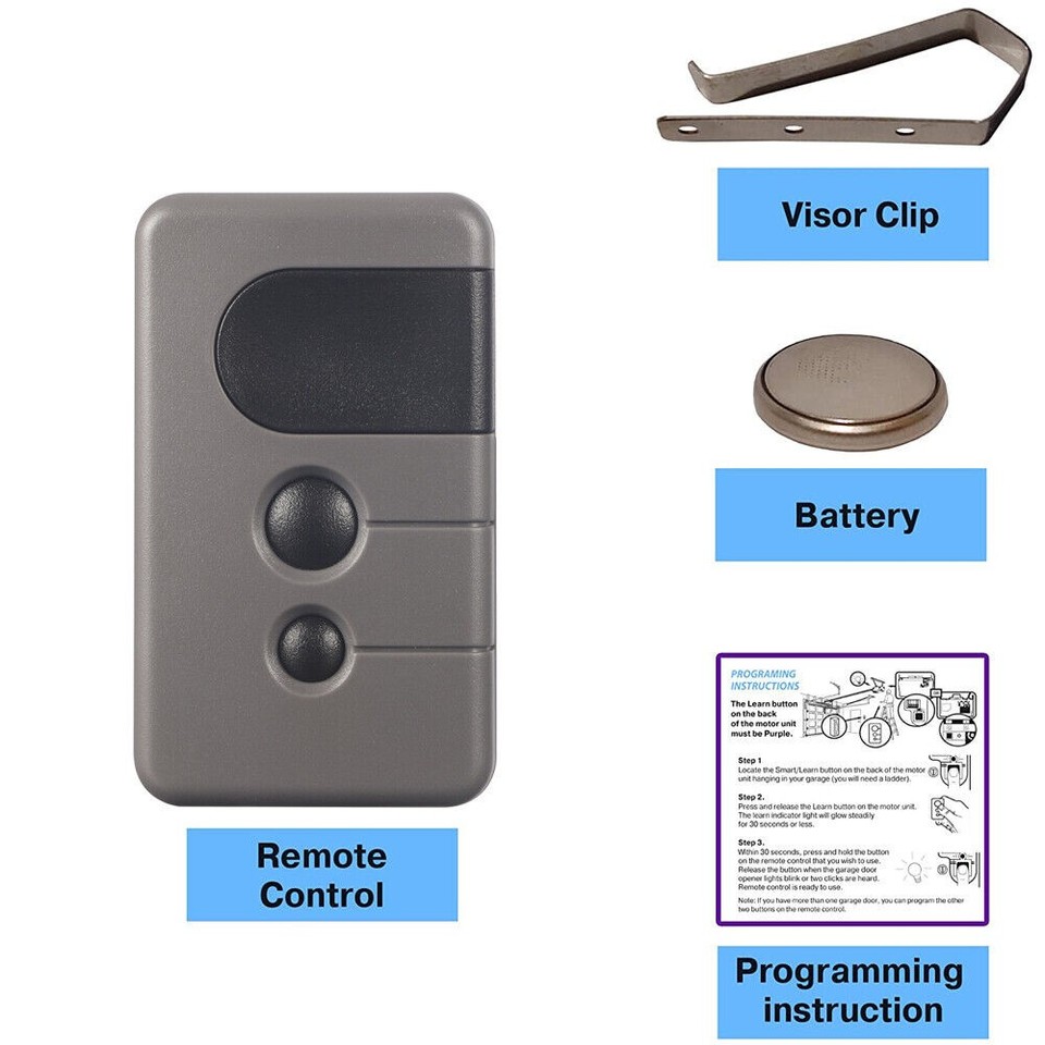 Sale For Sears Craftsman Garage Door Opener Remote Control HBW2028 ...