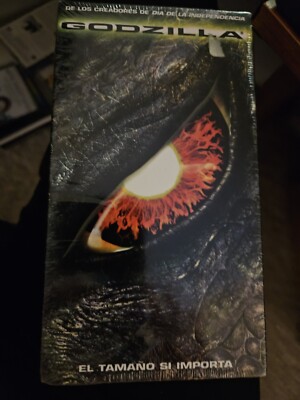Godzilla (VHS, 2000, Spanish Language Pakaging Spanish Subtitled ...