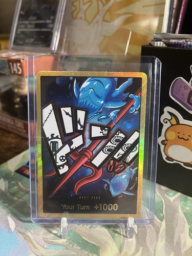 Gold DON !! Card Hody Jones PRB-01 THE BEST One Piece - ENGLISH NM | eBay