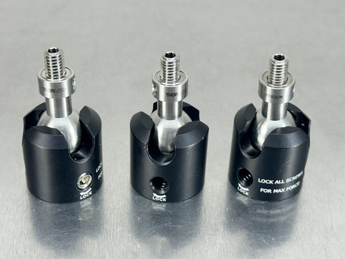 (3) Thorlabs TRB2/M Locking Ball and Socket Mount M6 Threaded Base | eBay