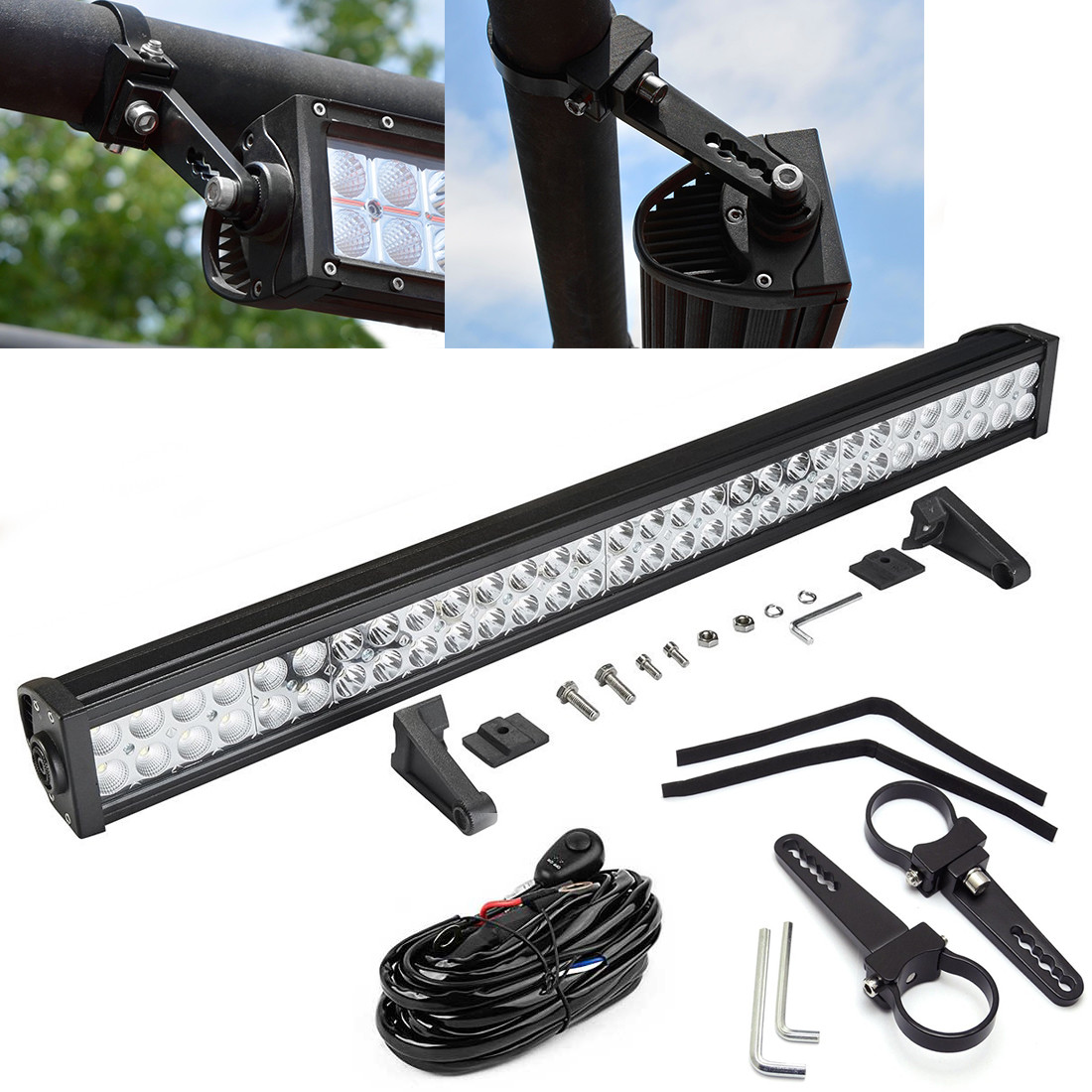 Led Light Bar Roll Cage Mounts (2pcs/set) 1.5 Inch Light Bar Mounting