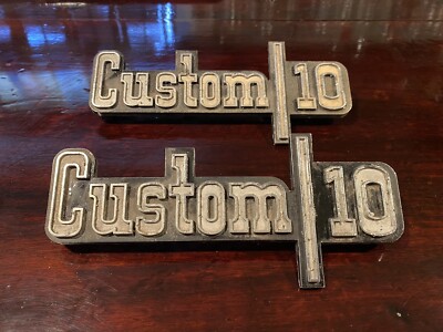 CHEVY CUSTOM/10 Custom 10 TRUCK FENDER EMBLEM OEM 6273123 | eBay