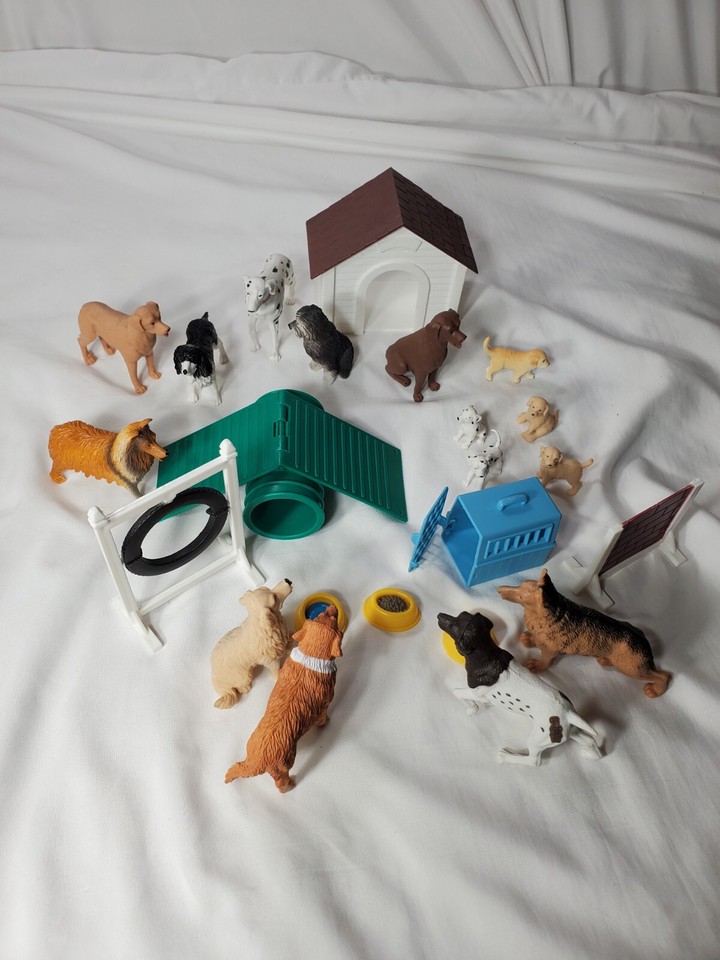 Popak New-Ray My Best Friend Dog Trainimg Playset 15 Dogs Minitures ...