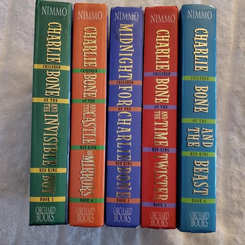 Charlie Bone Hardback Book Lot of 5 Books 1 2 3 4 6 Jenny Nimmo King ...