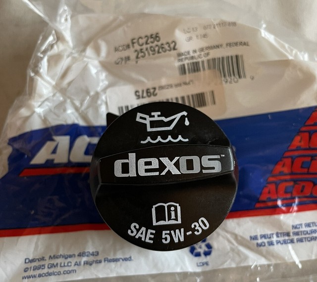Genuine GM ACDelco OEM Engine Oil Filler Cap 25192632 FC256 for sale ...
