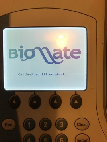 THERMO SCIENTIFIC BIOMATE 3S UV VISABLE SPECTROPHOTOMETER 840-208300 | eBay