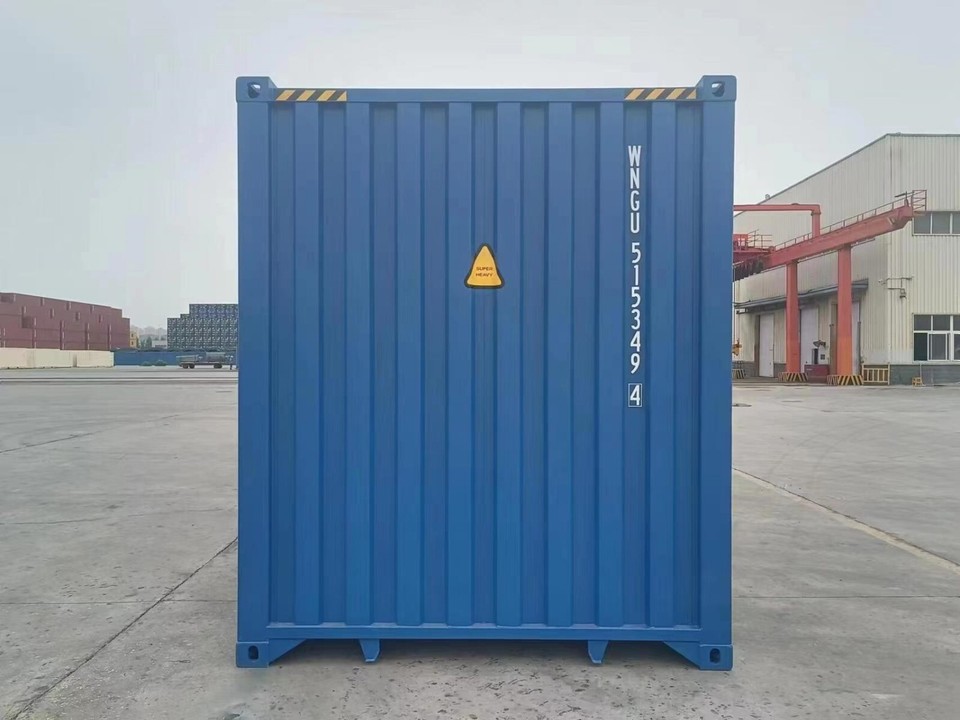 40ft High Cube Shipping Container , RAL 5010,One trip, £3600 | eBay UK
