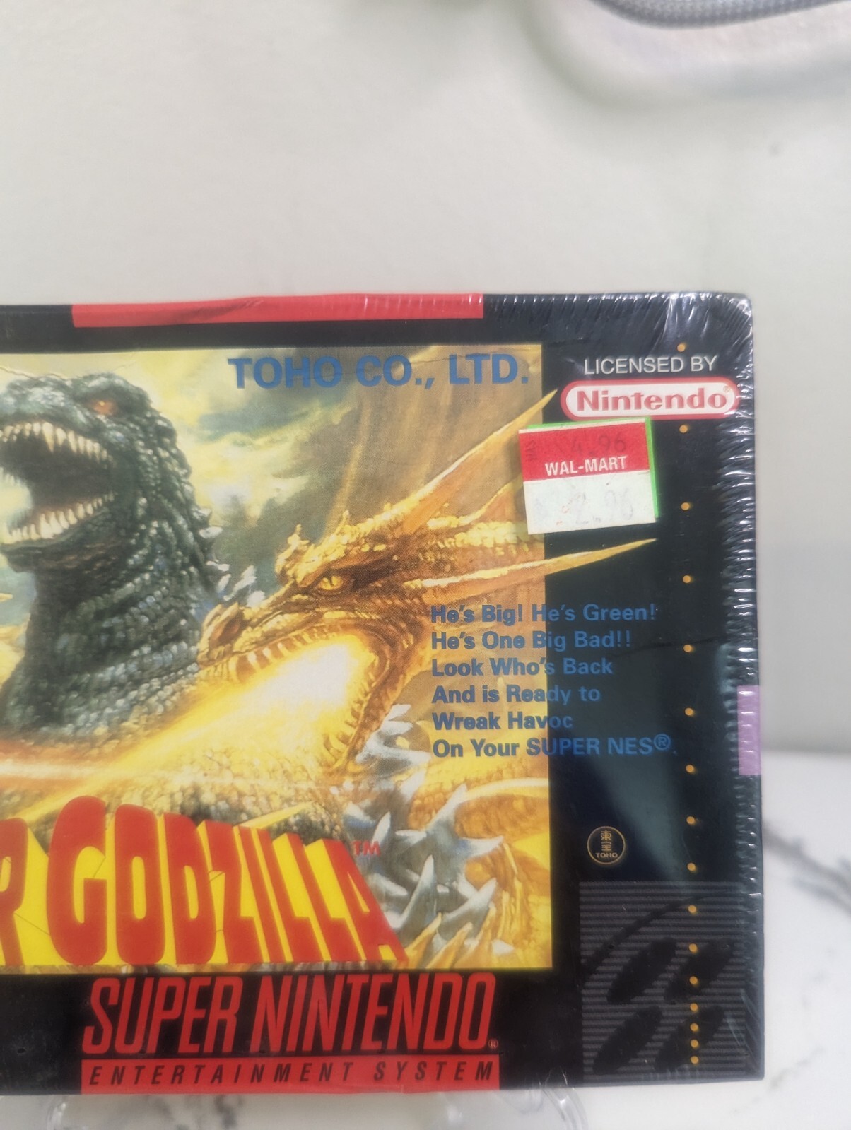 Super Godzilla (Super Nintendo Entertainment System, 1993) for sale ...