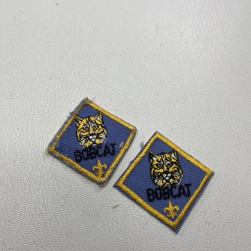 VTG CUB SCOUT BOY SCOUTS BOBCAT Patch Lot Of 2 T075 | eBay