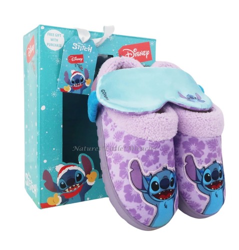 Lilo & Stitch Disney Womens Slippers Size 6 7 8 9 10 11 Adult Jrs Girls ...