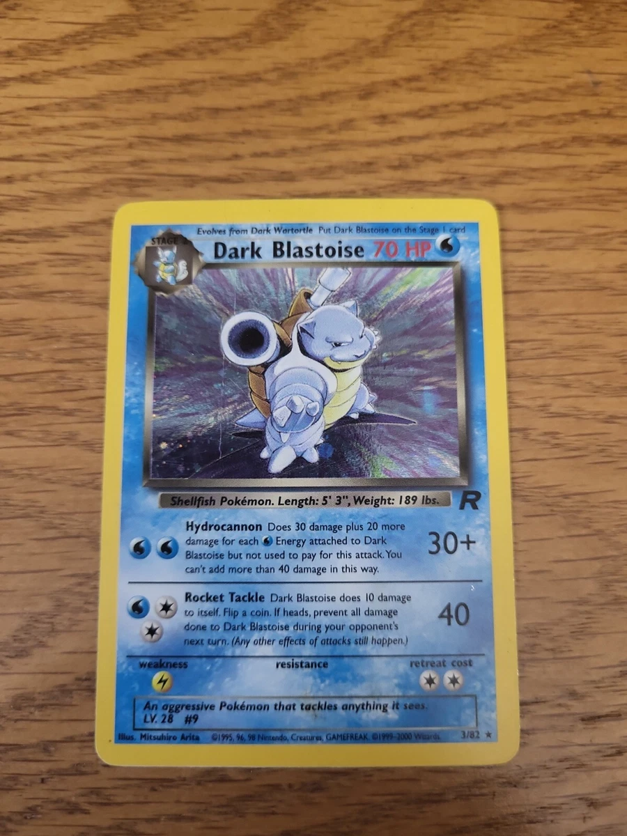 Dark Blastoise Card
