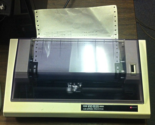 Vintage Commodore 64 Printer Model Vic-1525 C64 Tested Working With ...