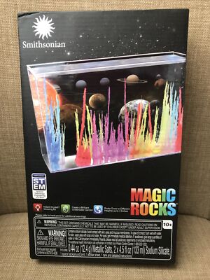 SMITHSONIAN MAGIC ROCKS - Crystal Growing Kit - Earth Science NIB | eBay