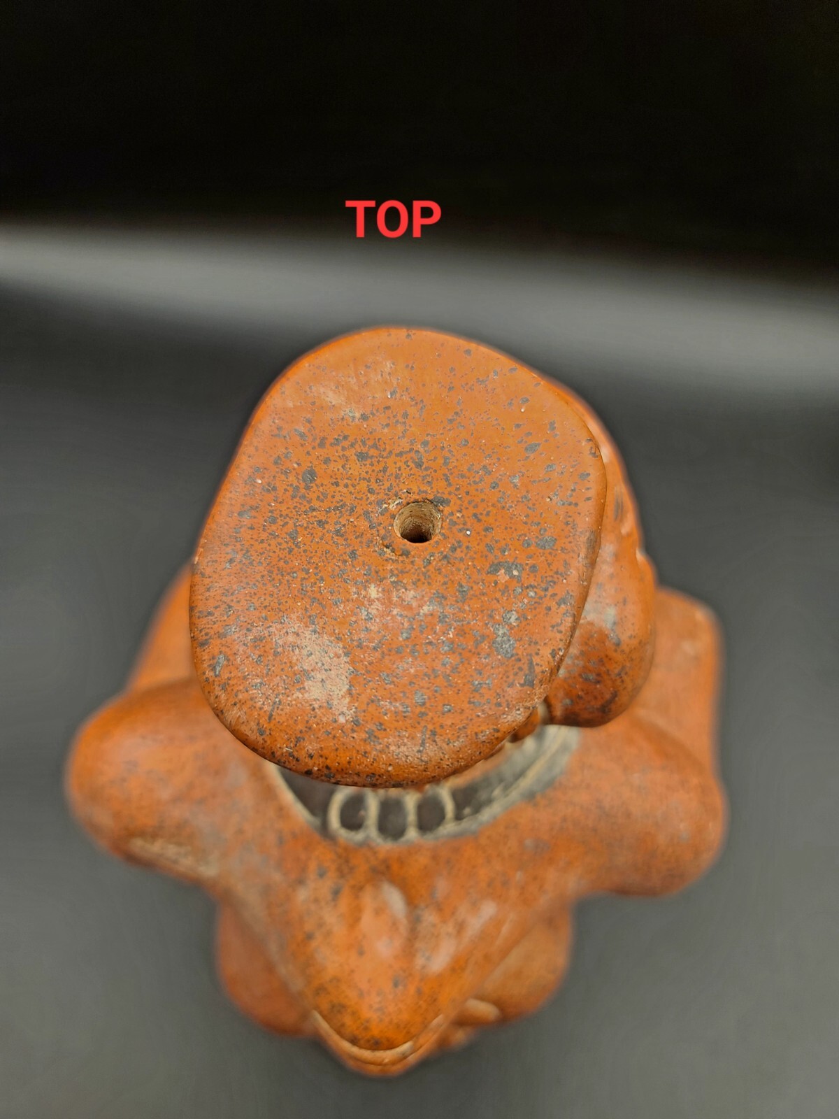 Vintage Terracotta Mexican Pottery Mayan Clay Figure Man Walking Stick ...