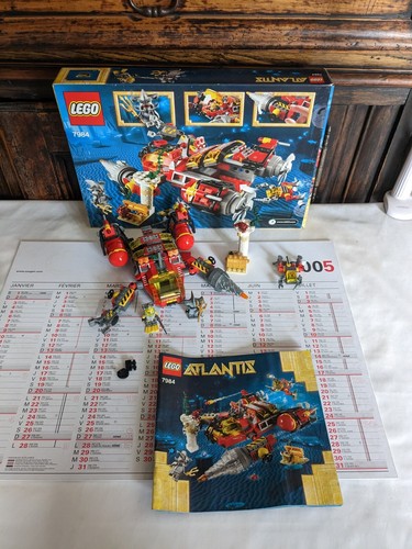 lego atlantis 7984 COMPLET deep sea raider | eBay