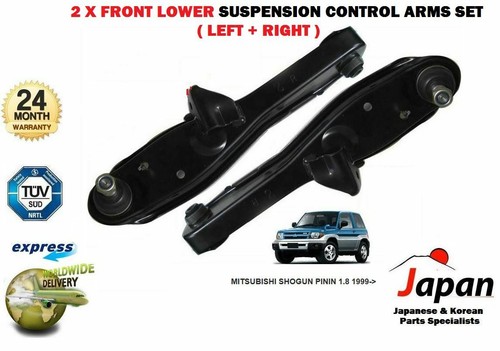 FOR MITSUBISHI SHOGUN PININ 1.8 1999->2 FRONT LEFT RIGHT WISHBONE ...