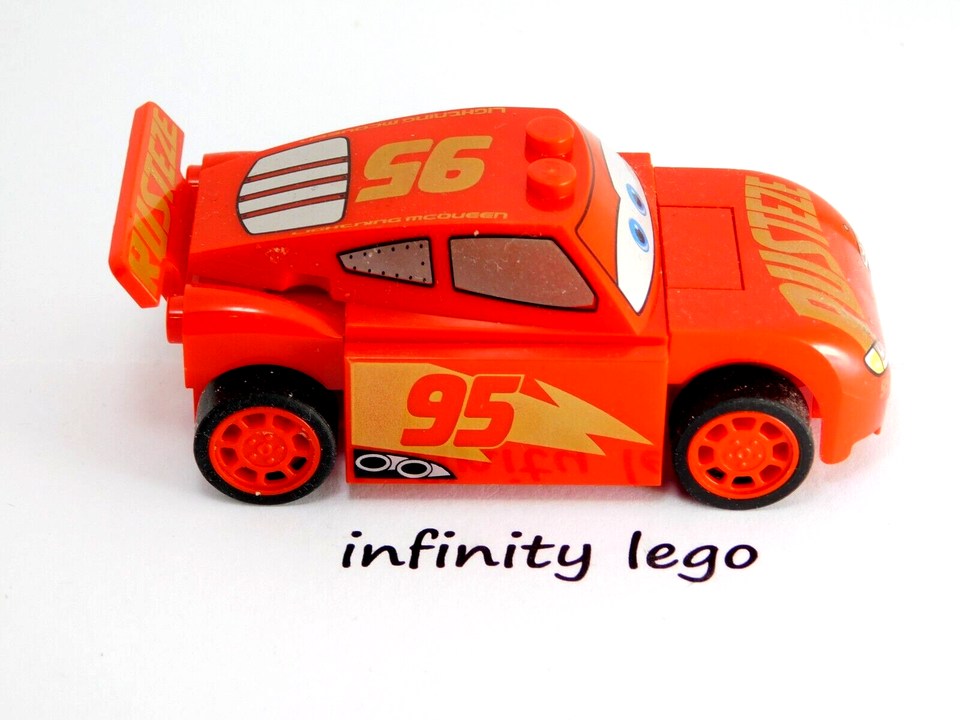 LEGO Red 2017 Cars Lightning McQueen - RUSTEZE Hood Disney Pixar | eBay ...