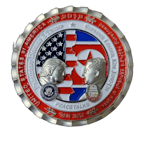 2018 WHITE HOUSE Donald Trump & Kim Jong-Un Korean Peace Talks Summit ...