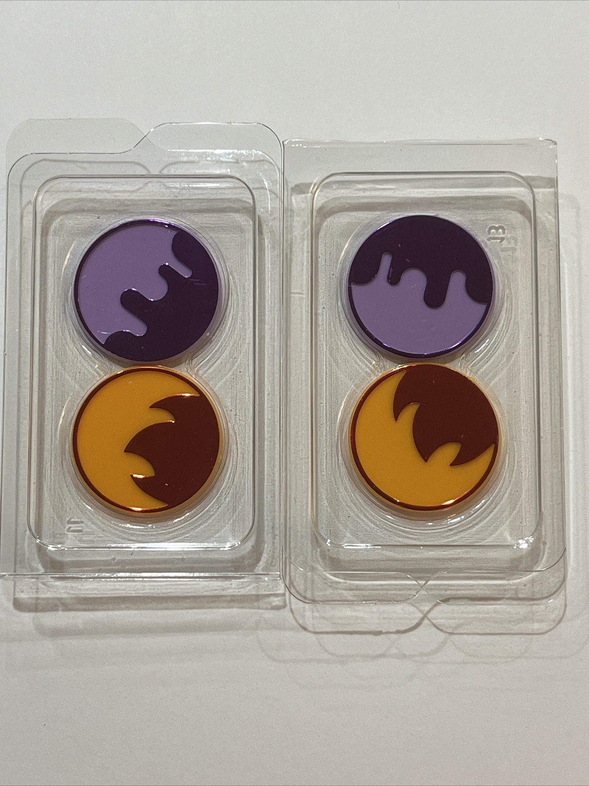 2 X POKEMON TCG: Burn & Poison Counters - Plastic Markers New/Sealed ...