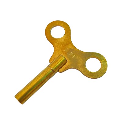 Brass Replacement Clock Key For Key Wind Clocks Size 6 / 3.75 mm ...
