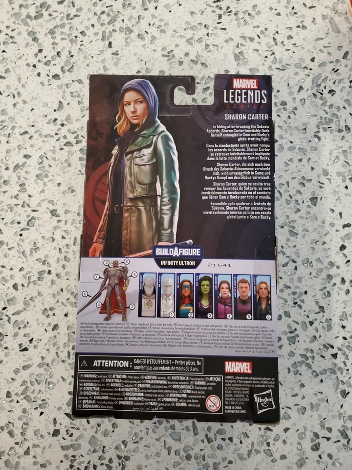 Marvel Legends Falcon Winter Soldier Sharon Carter BAF Infinity Ultron ...