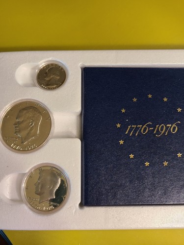 1776-1976-S--- U.S. Mint Bicentennial Silver Proof 3-Coin Set | eBay