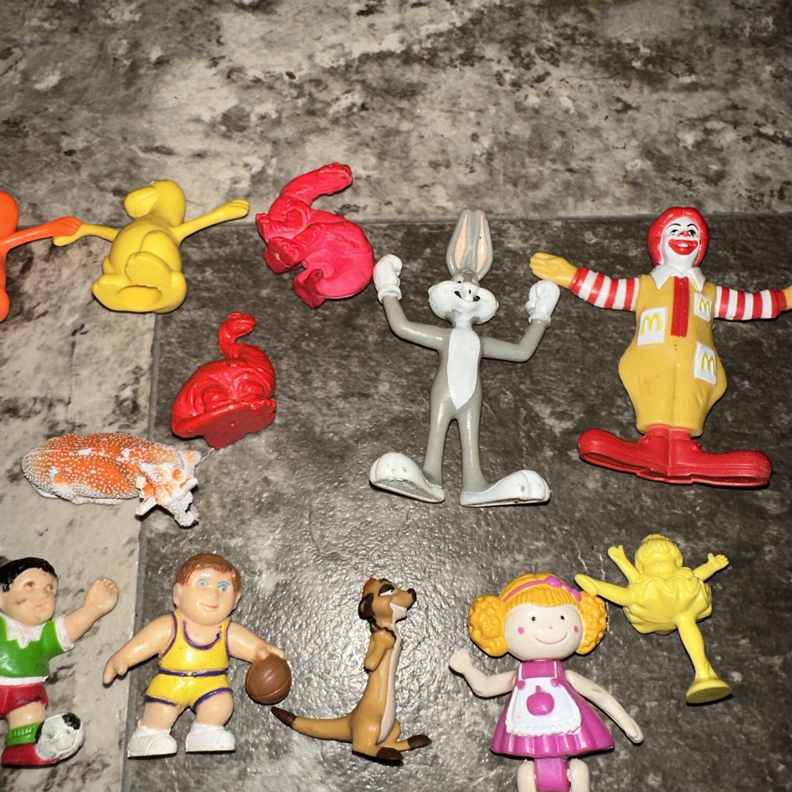VTG 80s-90s Disney Afternoon Cartoons PVC Figures Toy Lot bag of vtg ...