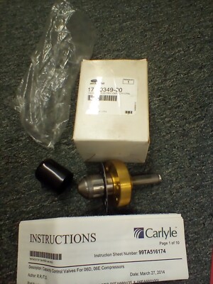 New part #17-10349-00 Carrier A/C Compressor Unloader Valve carlyle | eBay
