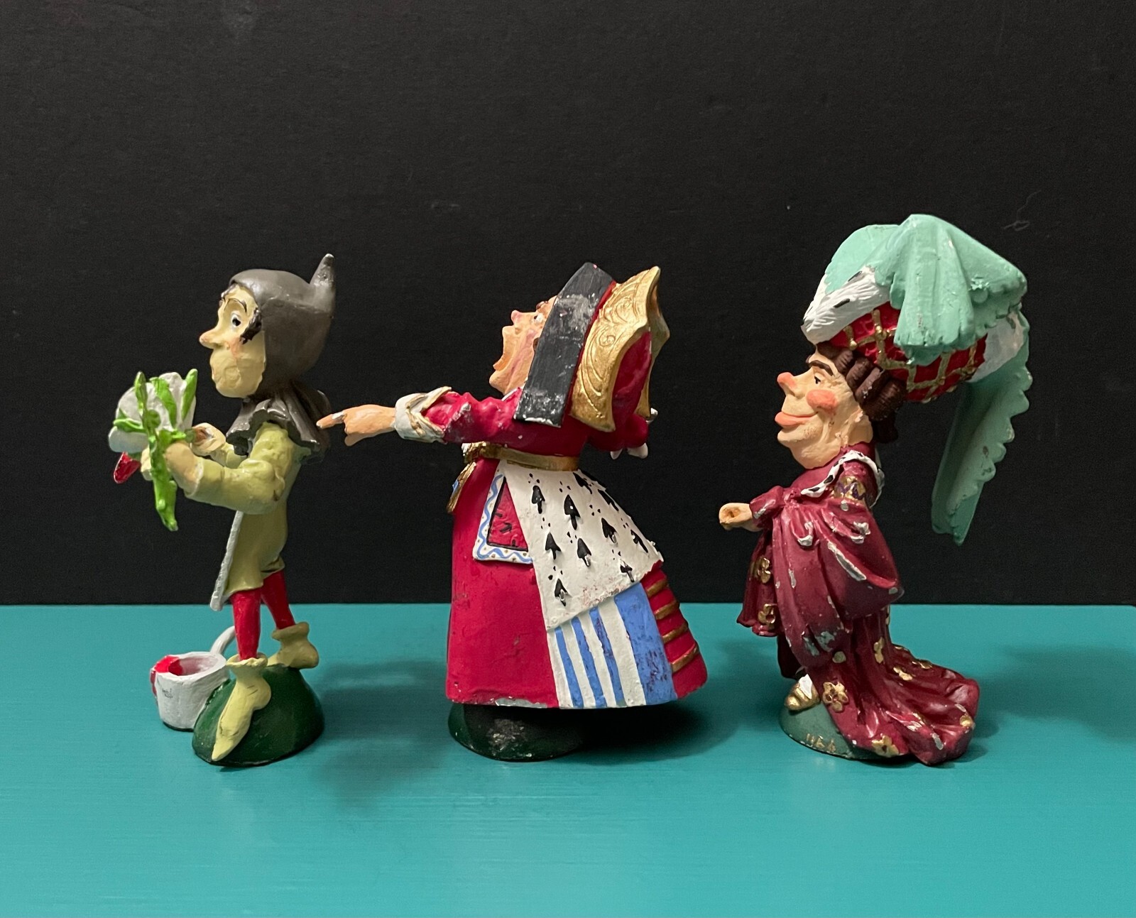 Hamilton Disney Collection Pewter 11 Alice in Wonderland Diorama Mini ...